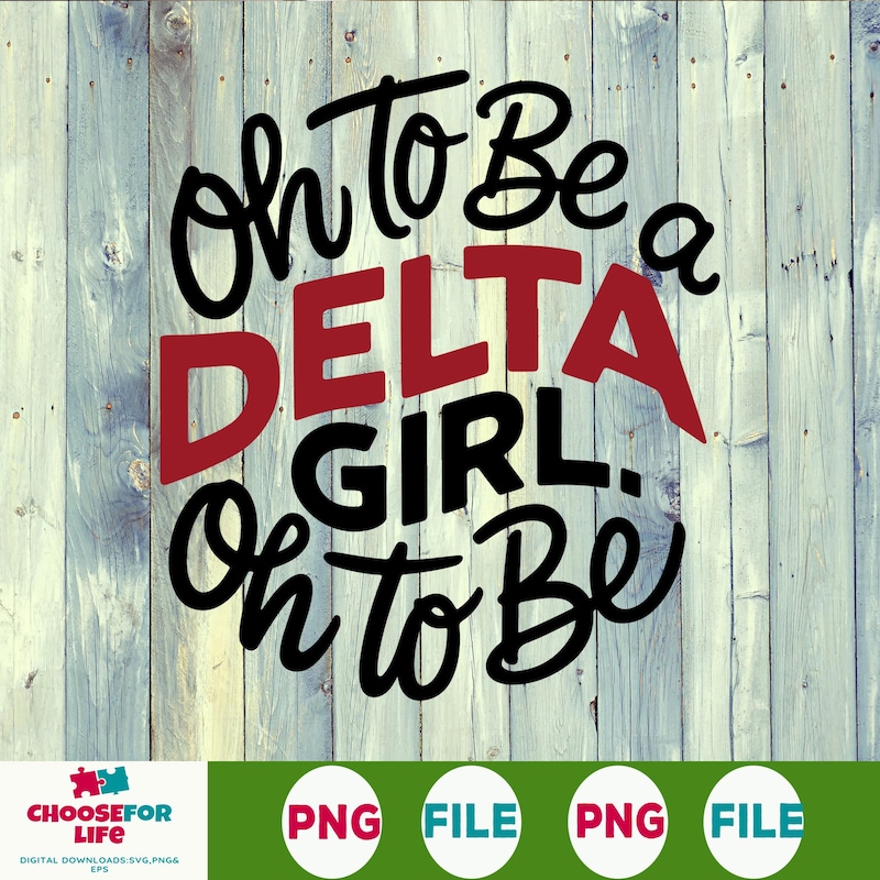Delta Girl Svg - Etsy