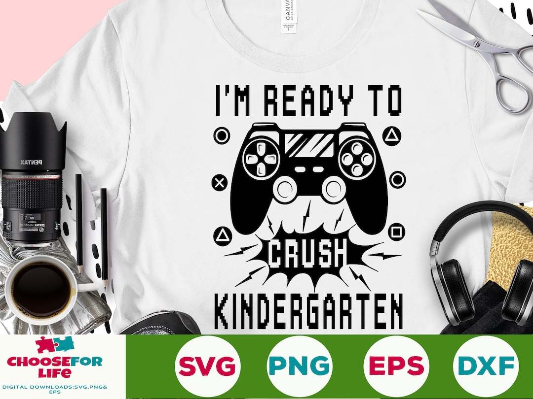 I'm Ready to Crush Kindergarten Svg Back to School Svg First Day of ...