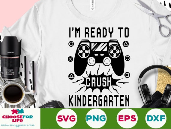 I'm Ready to Crush Kindergarten Svg Back to School Svg - Etsy