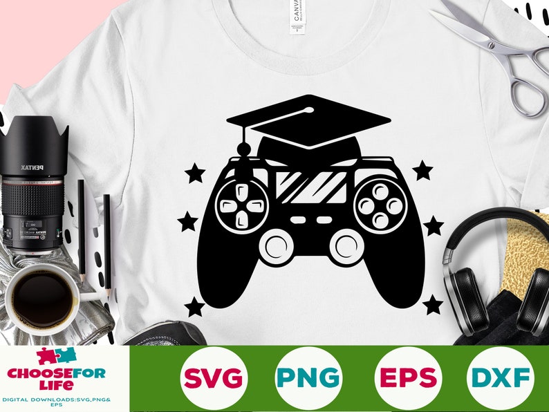 Graduation Svg Gamer Graduation Svg End of School Svg Last Day of ...