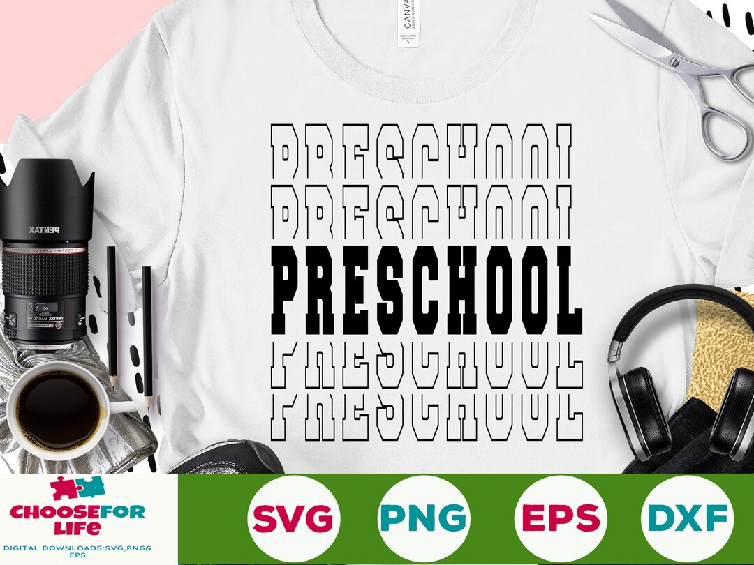 Back to School Preschool Svg Teacher SVG Hello Preschool SVG Watch Out ...