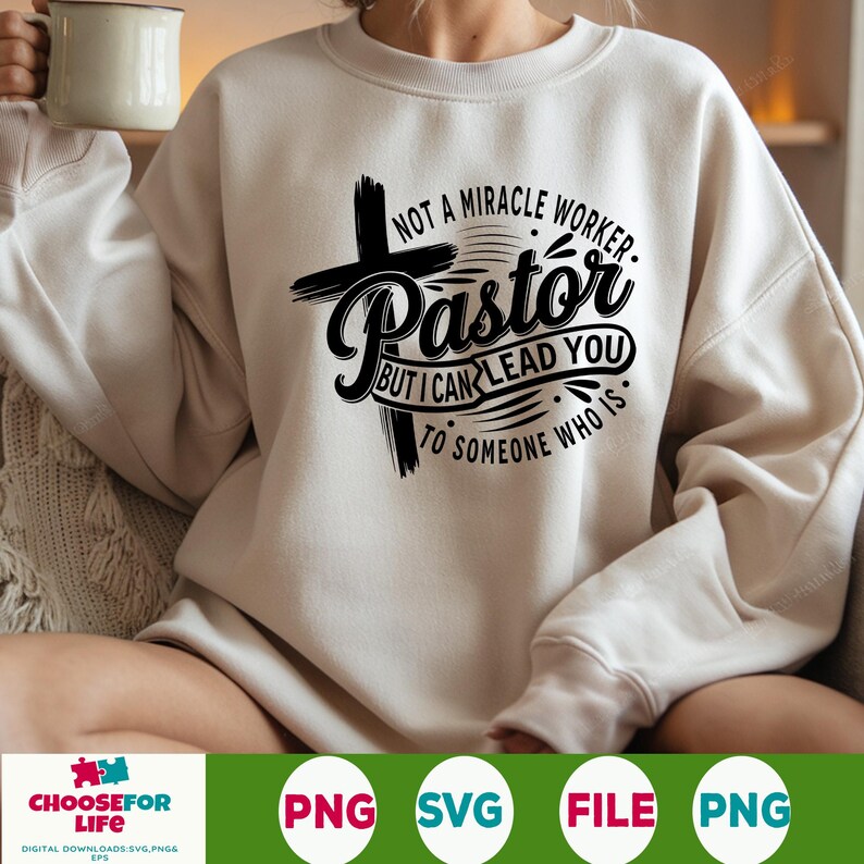 Pastor SVG, Not a Miracle Worker Svg, Pastor Quotes Svg, Pastor Png ...