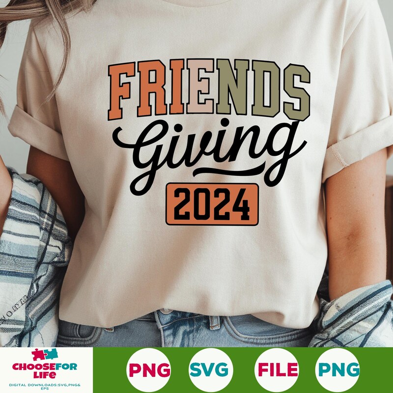 Friendsgiving Svg - Etsy