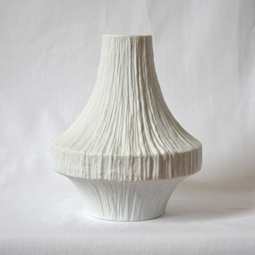 Heinrich Porcelain 'UFO' Vase / Germany 1970s - Etsy