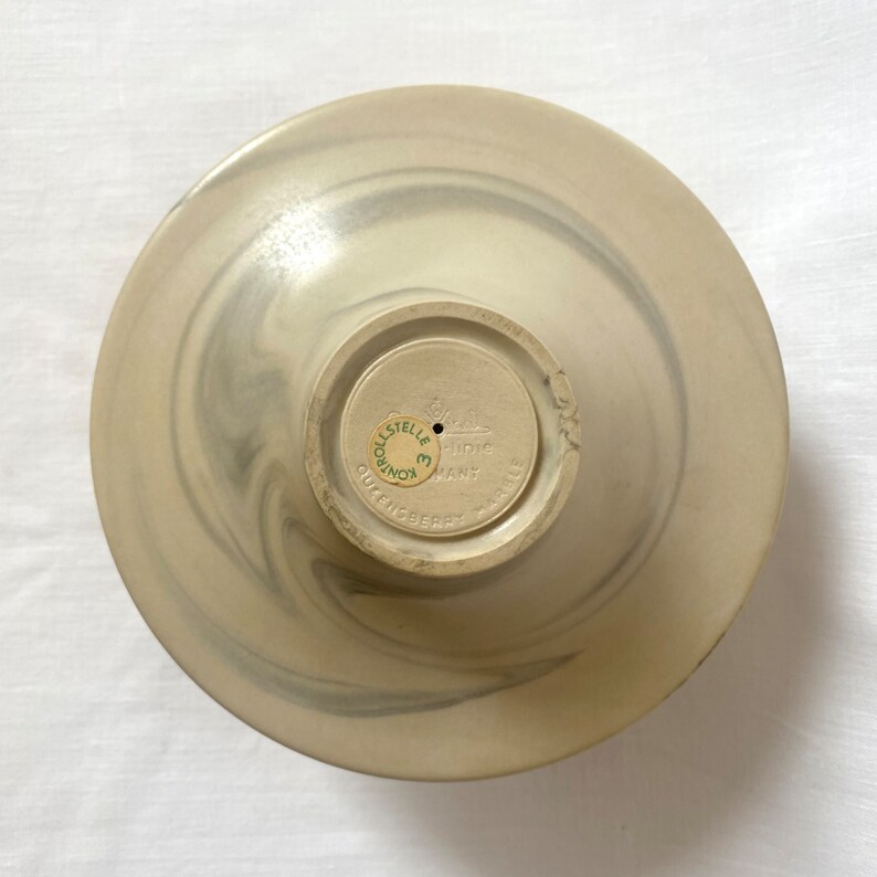 Karl Scheid for Rosenthal Porcelain Candlestick Holder Queenberry Marble Edition / Selb, Germany ...