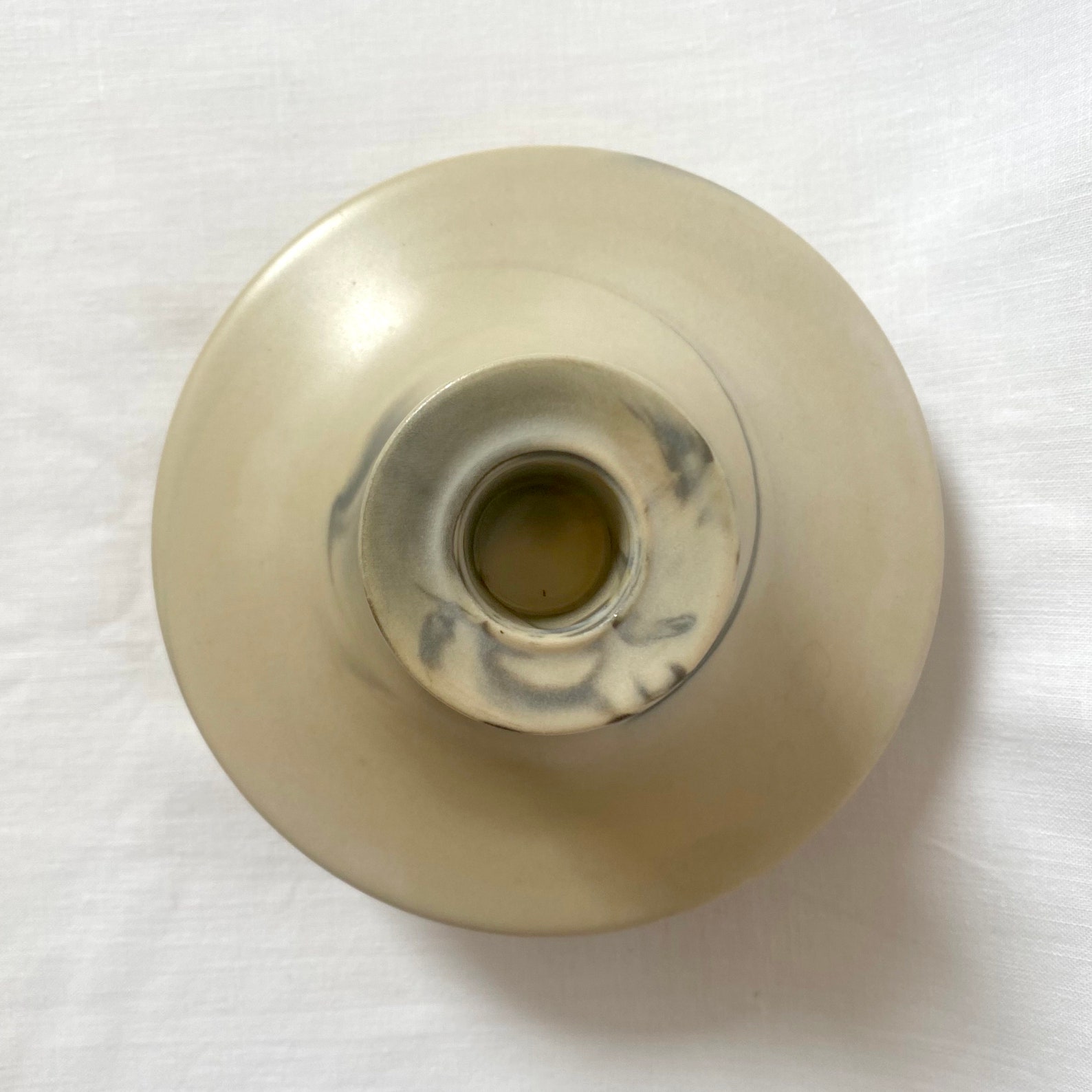 Karl Scheid for Rosenthal Porcelain Candlestick Holder Queenberry Marble Edition / Selb, Germany ...