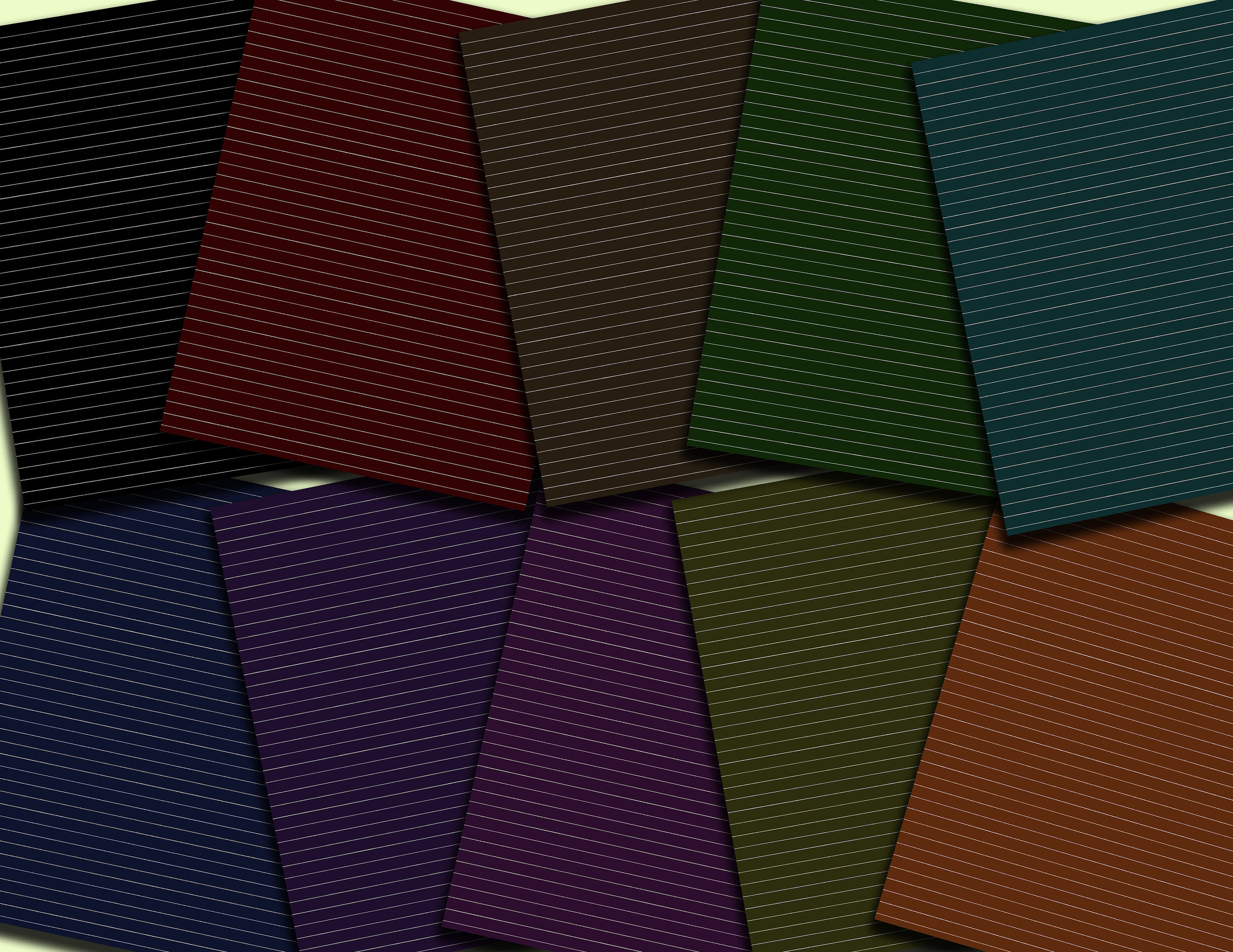 Dark Notebook Papers, Printable Backgrounds, Digital Papers, Instant ...