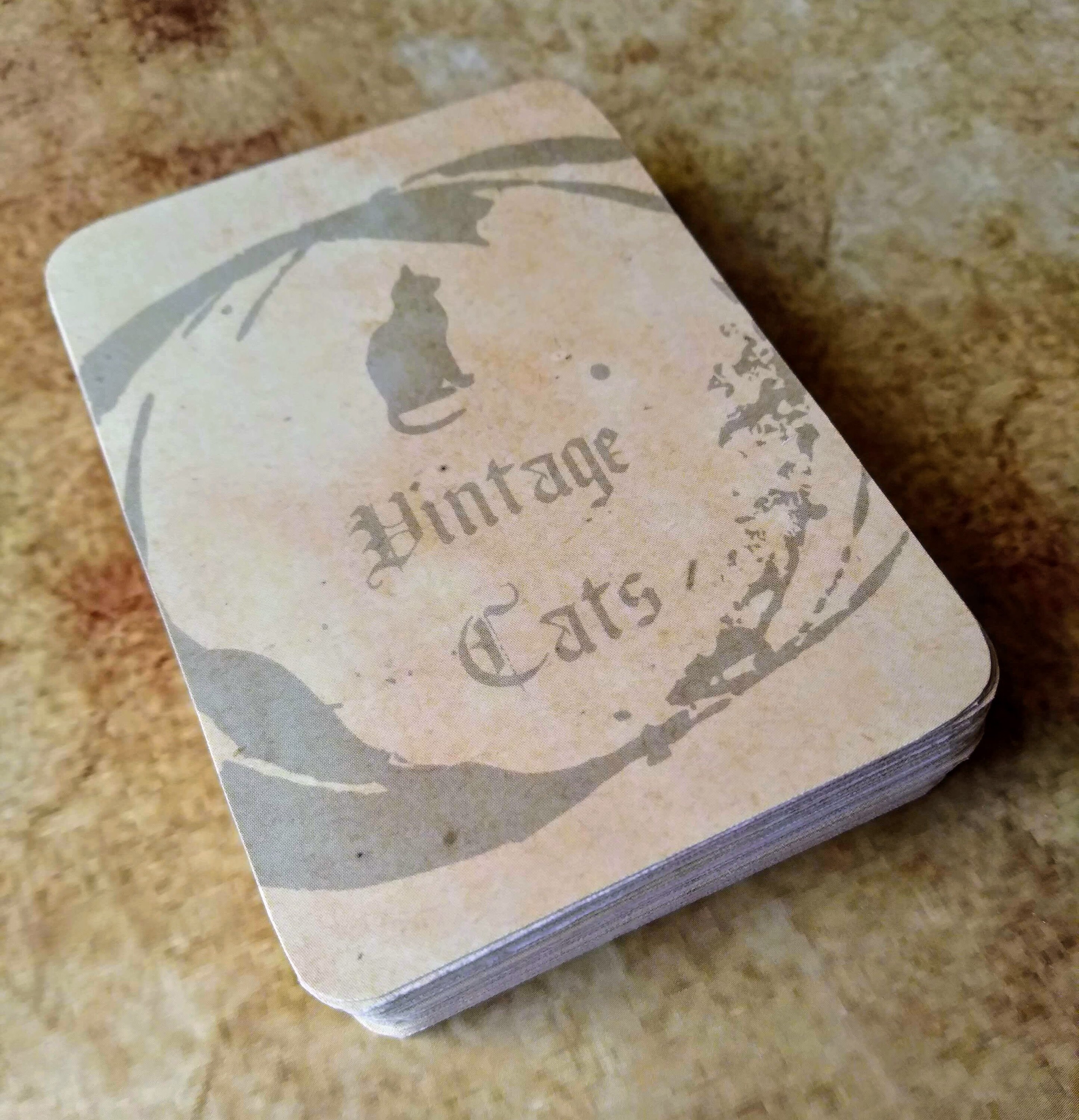 Printable Vintage Cats Playing Cards, Deck + Jokers, Instant Download ...