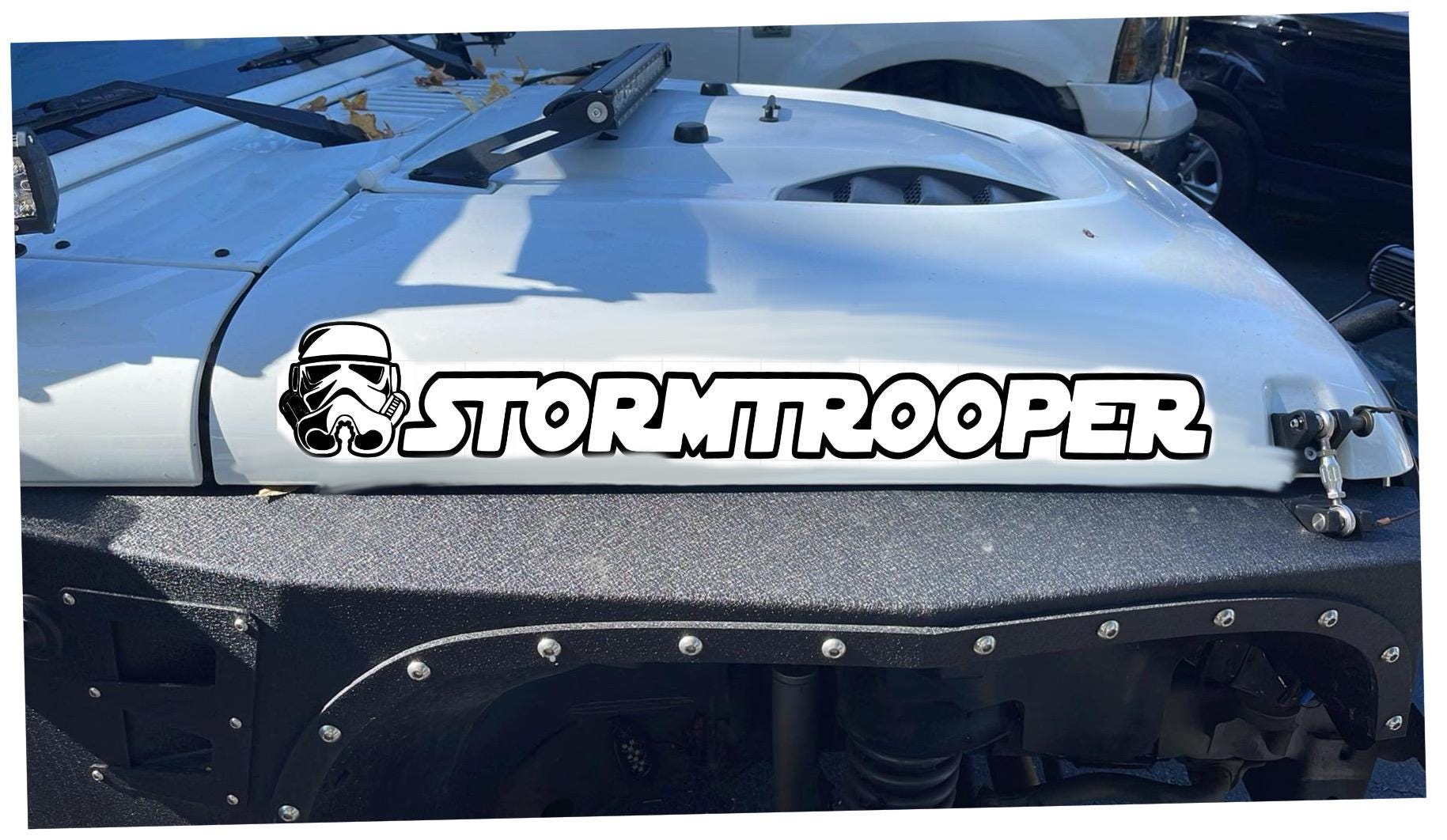 Stormtrooper Hood Decal - Etsy