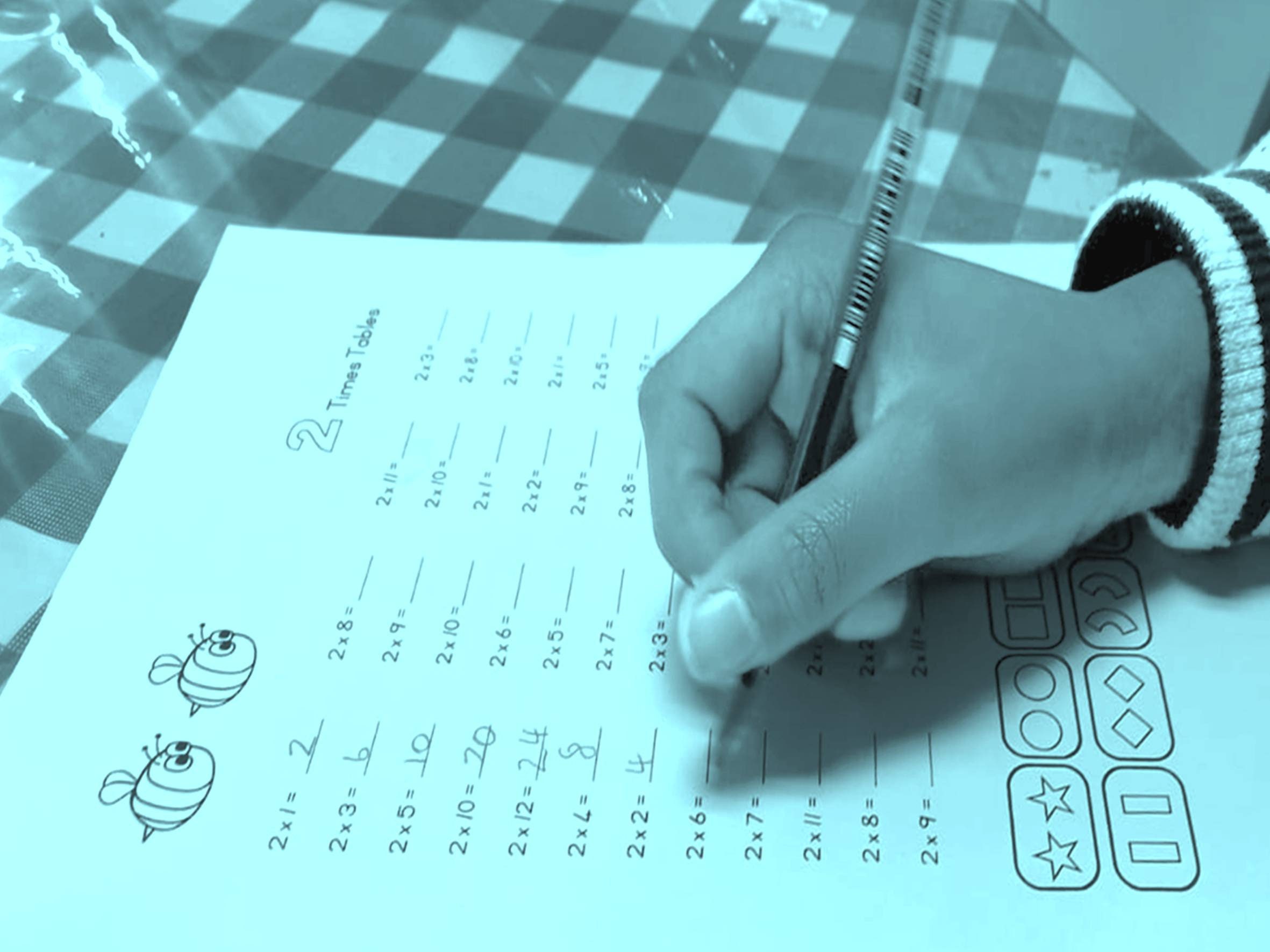 Tablas de multiplicar Hojas de trabajo imprimibles x2 hasta - Etsy México