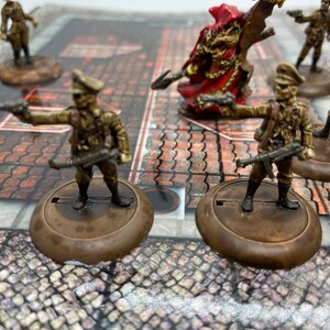 Painted German Nazi Zombie Miniatures - Tabletop RPG, Dungeons and ...