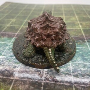 Painted Giant Snapping Turtle Miniature Tabletop RPG, Dungeons and ...
