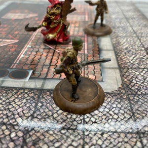 Painted German Nazi Zombie Miniatures - Tabletop RPG, Dungeons and ...