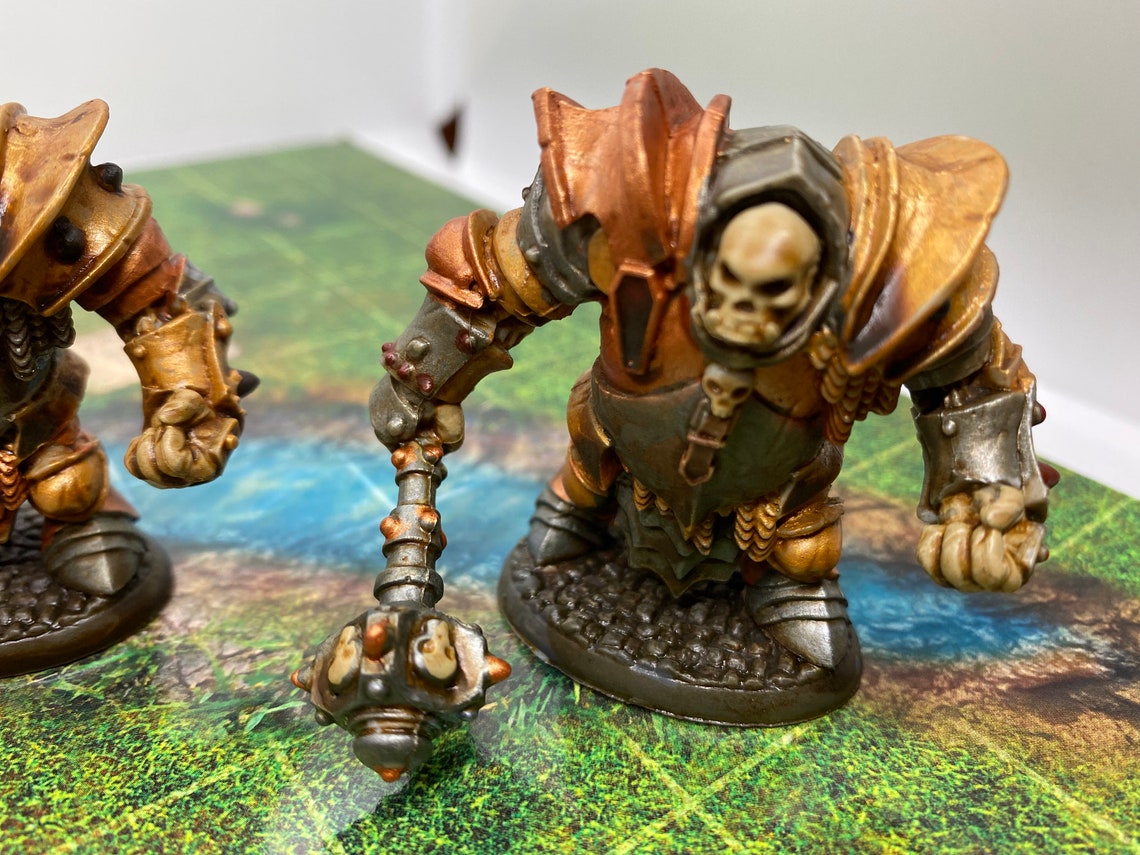 Painted Undead Ogre Maggotcrown Ogre Juggernaut Miniature - Etsy 日本