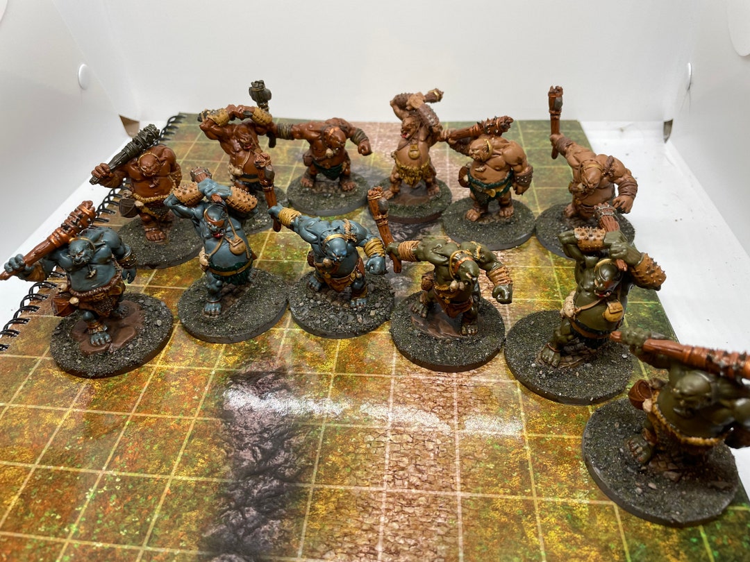 Painted Ogre Miniatures Tabletop RPG Dungeons and Dragons - Etsy Canada
