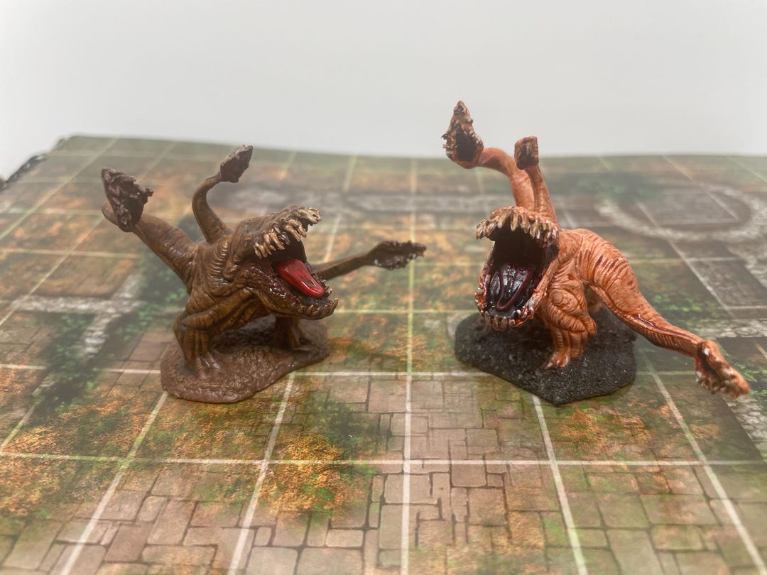 Painted Otyugh Miniature - Tabletop RPG, Dungeons and Dragons, D&D ...