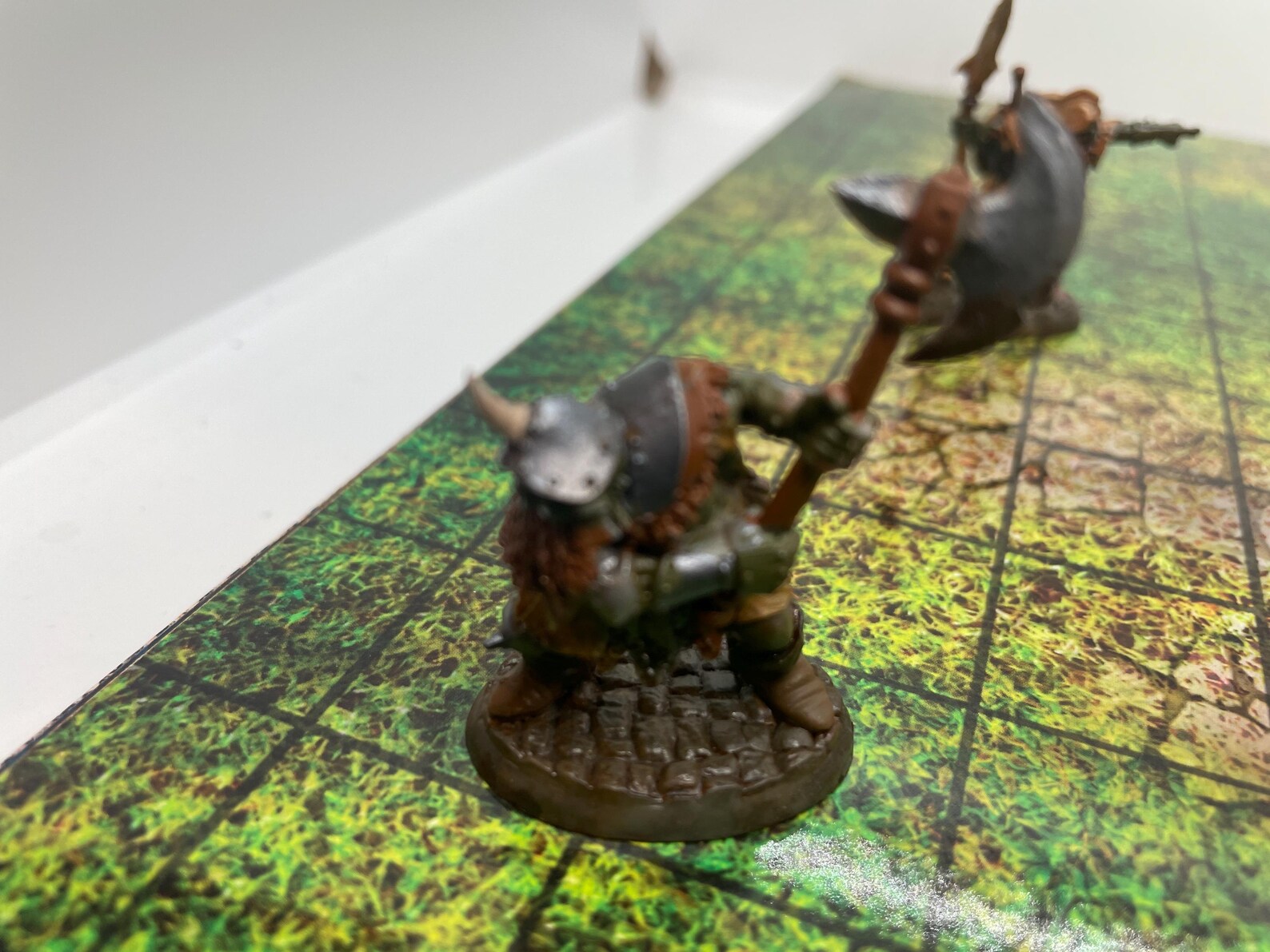 Painted Ragged Wound Orc Miniatures Tabletop RPG, Dungeons and Dragons ...