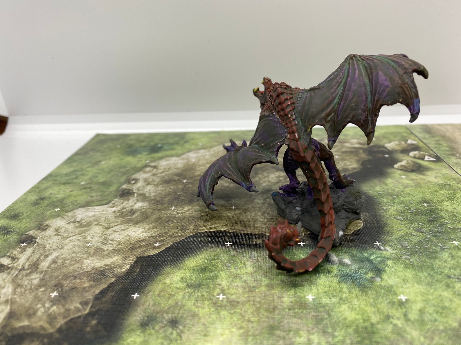 Painted Wyvern Miniature Rpg de mesa, Dungeons and Dragons, D&D ...