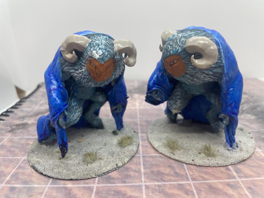 Painted 3D Printed Auril (first Form) Miniature - Tabletop RPG ...