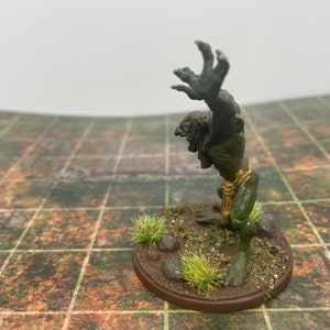 Painted Troll Miniature - Tabletop RPG, Dungeons and Dragons, D&D ...