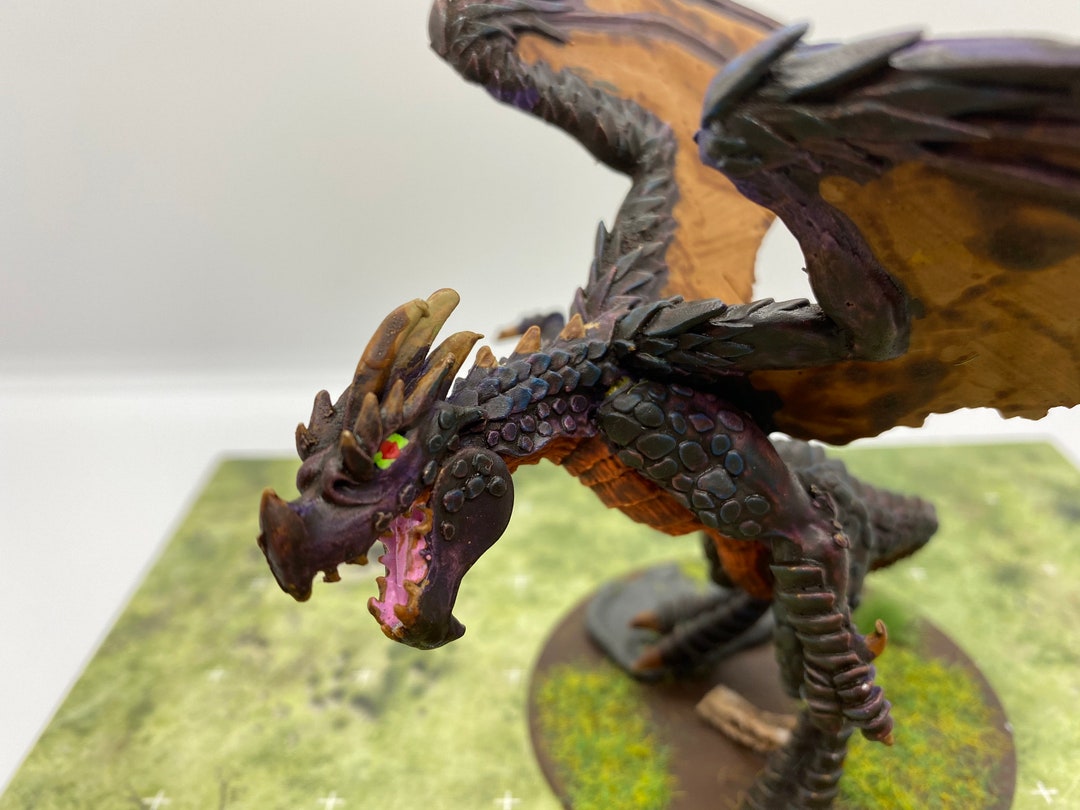 Painted Brood Dragon Metal Miniature Tabletop RPG, Dungeons and Dragons ...