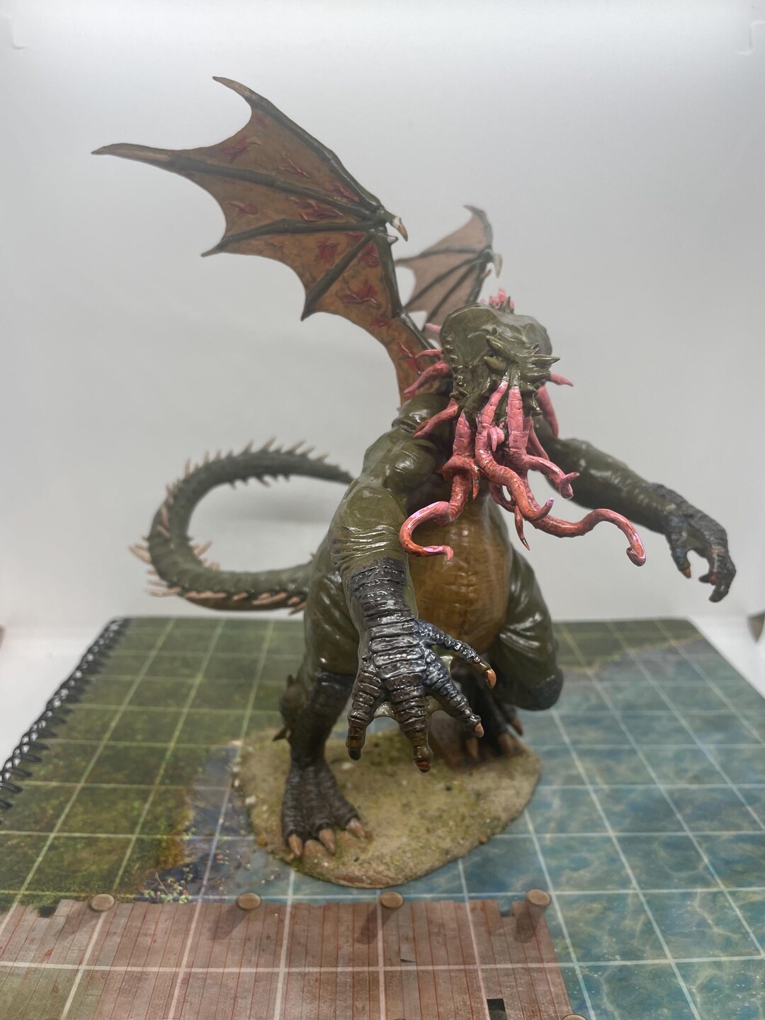 Painted Cthulhu Miniature - Tabletop RPG, Dungeons and Dragons, D&D ...