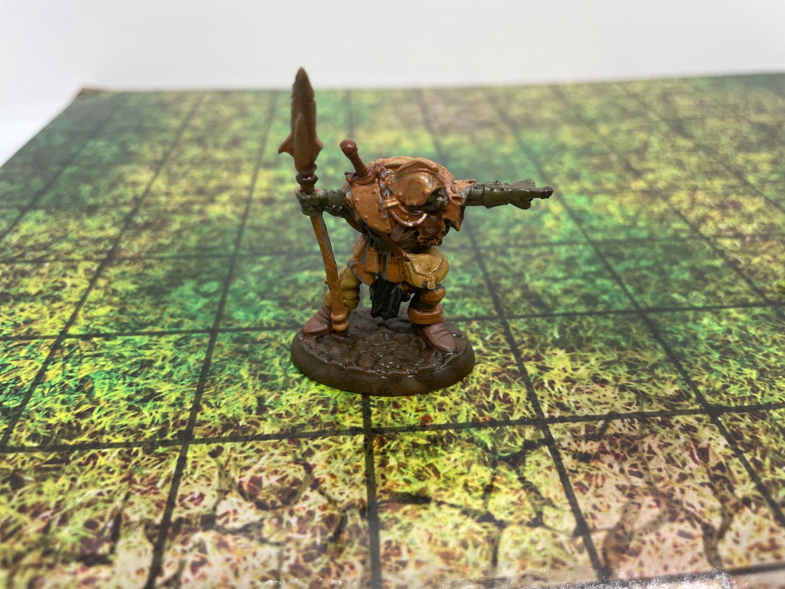 Painted Ragged Wound Orc Miniatures Tabletop RPG, Dungeons and Dragons ...