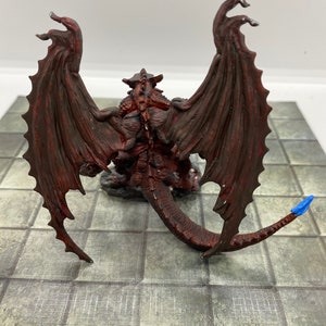 Painted Agramon Pit Fiend Devil Demon Miniature - Tabletop RPG ...