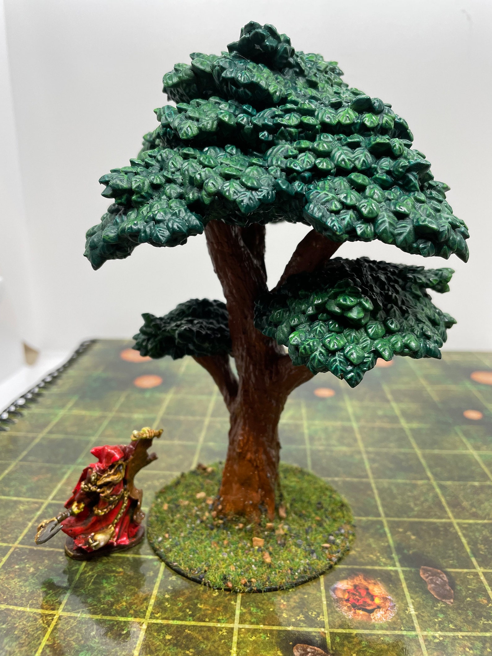 Painted 3D Printed Tree Miniature Scatter Terrain Tabletop RPG ...