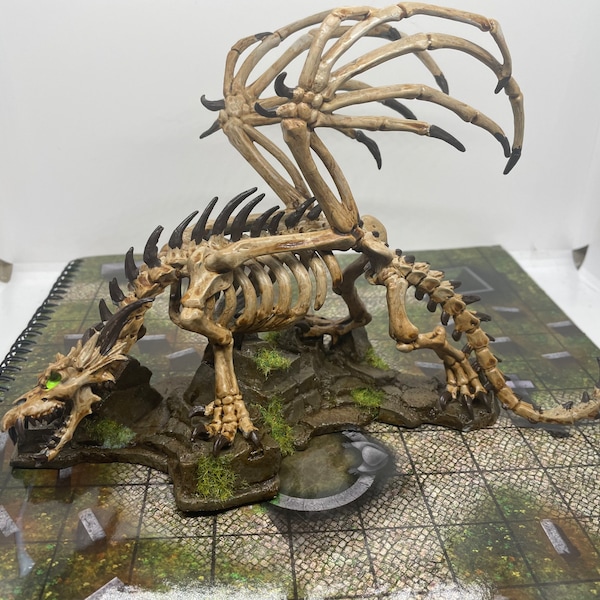 Dnd Skeletal Dragon - Etsy