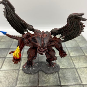 Painted Agramon Pit Fiend Devil Demon Miniature - Tabletop RPG ...