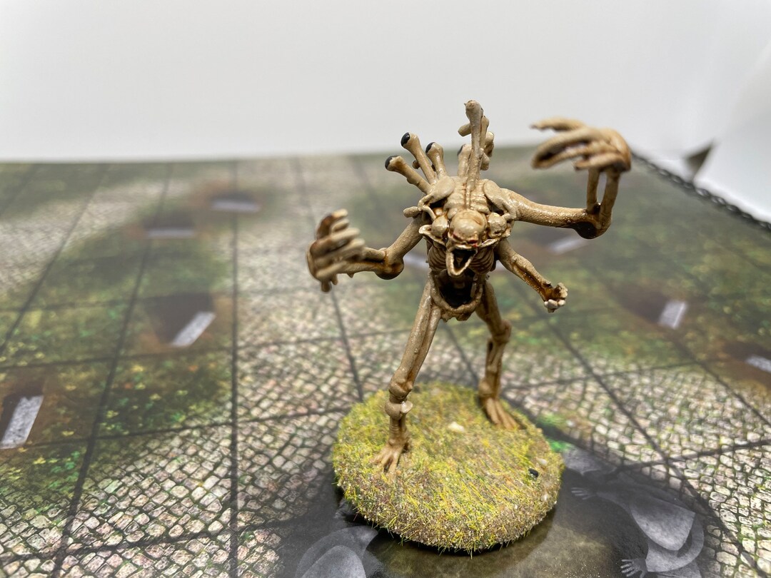 Painted 3D Printed Large Skeleton Golem Tabletop RPG - Etsy