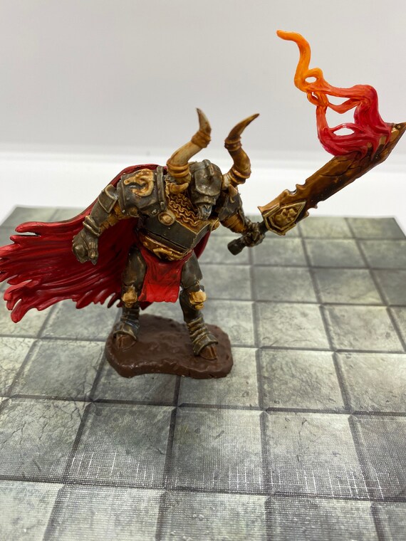 Painted Minotaur Labyrinth Guardian Miniature Tabletop RPG - Etsy