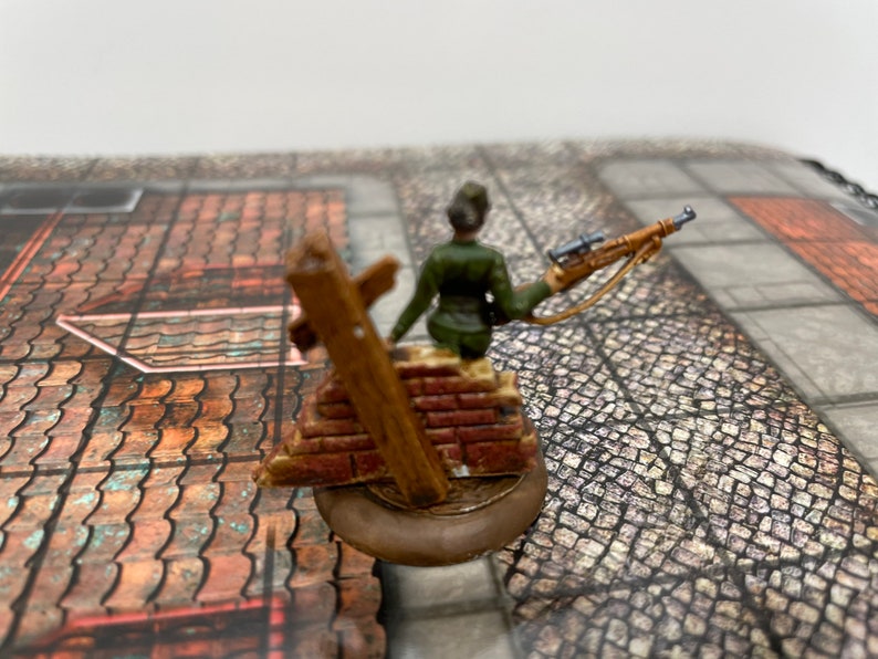 Painted WW2 Russian Sniper Ivanetta Kozlov Miniature - Etsy