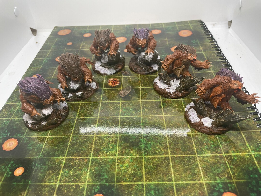 Painted 3D Printed Owlbear Miniature - Tabletop RPG, Dungeons and ...