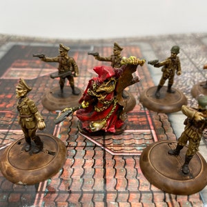 Painted German Nazi Zombie Miniatures - Tabletop RPG, Dungeons and ...