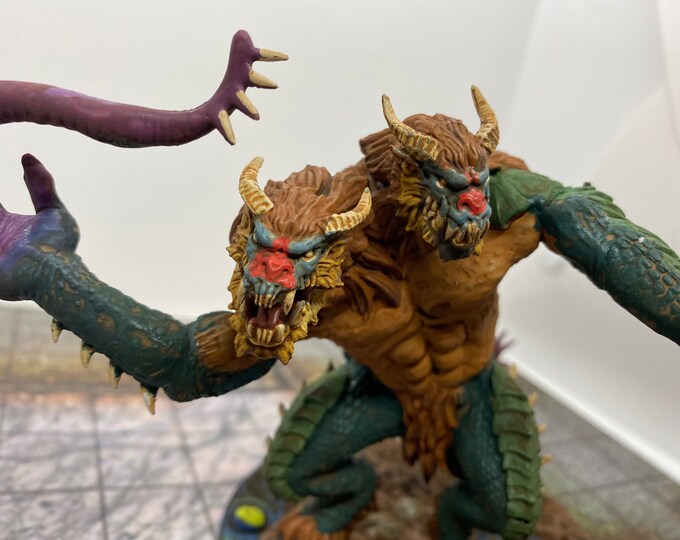 Painted Demogorgon Demonic Lasher Demon Lord Tabletop RPG - Etsy