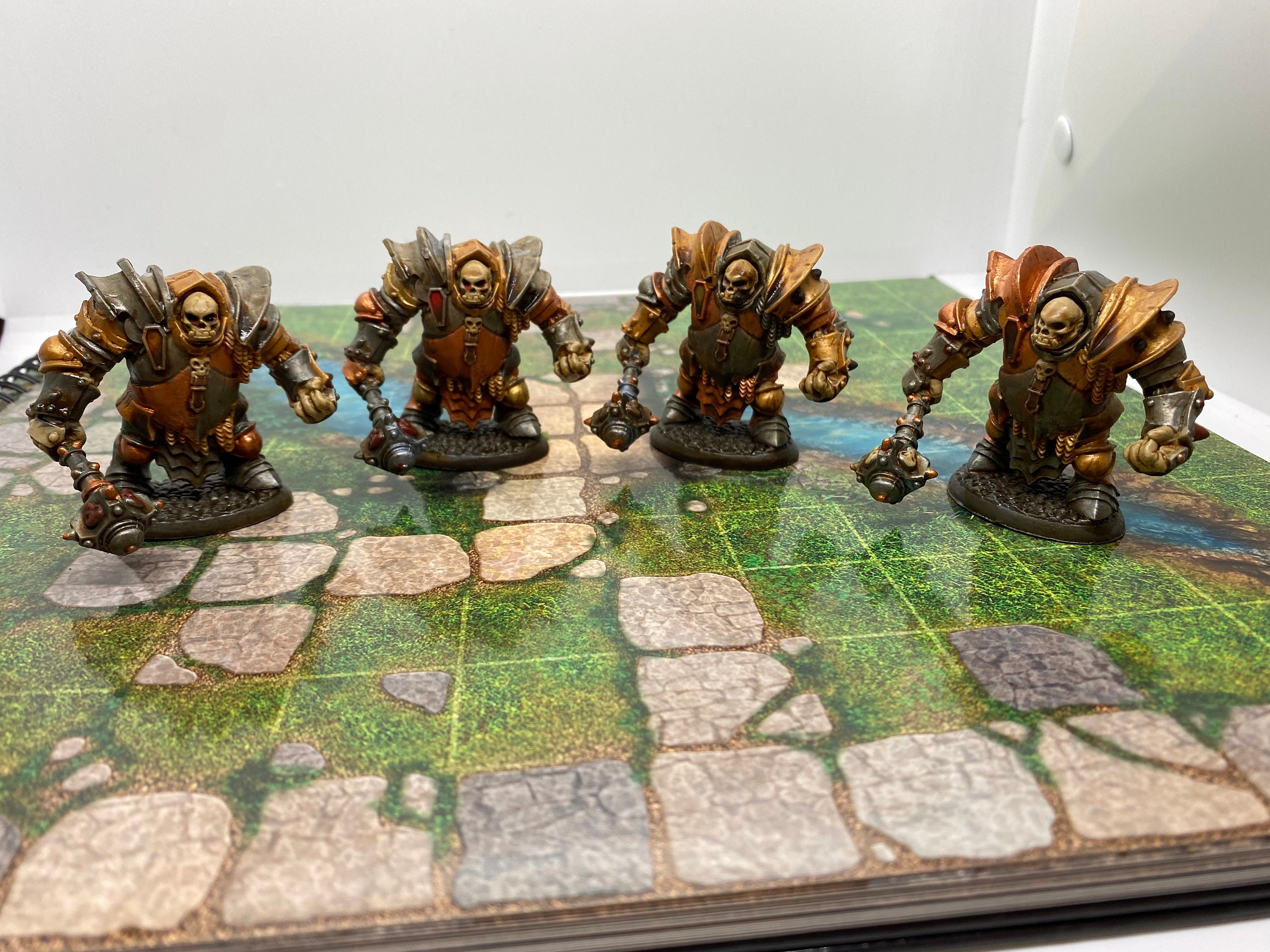 Painted Undead Ogre Maggotcrown Ogre Juggernaut Miniature | Etsy