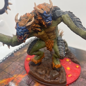 Painted Demogorgon Demonic Lasher Demon Lord Tabletop RPG, Dungeons and ...