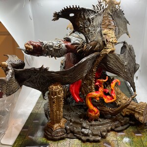 Painted 3D Printed Orcus Demon Prince of Undead Miniature - Tabletop ...