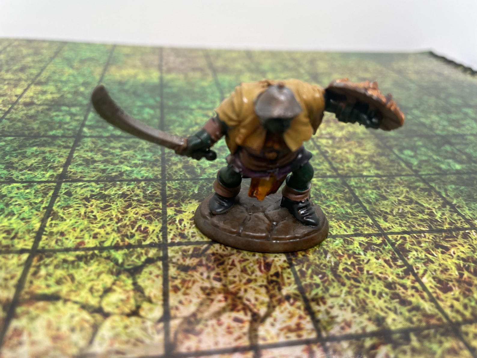 Painted Ragged Wound Orc Miniatures Tabletop RPG, Dungeons and Dragons ...