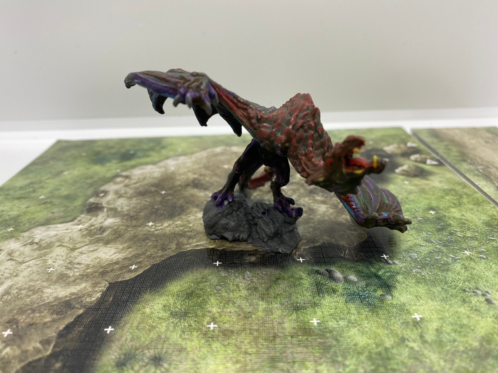 Painted Wyvern Miniature Tabletop RPG Dungeons and Dragons | Etsy