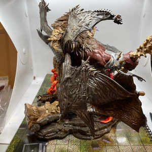 Painted 3D Printed Orcus Demon Prince of Undead Miniature - Tabletop ...