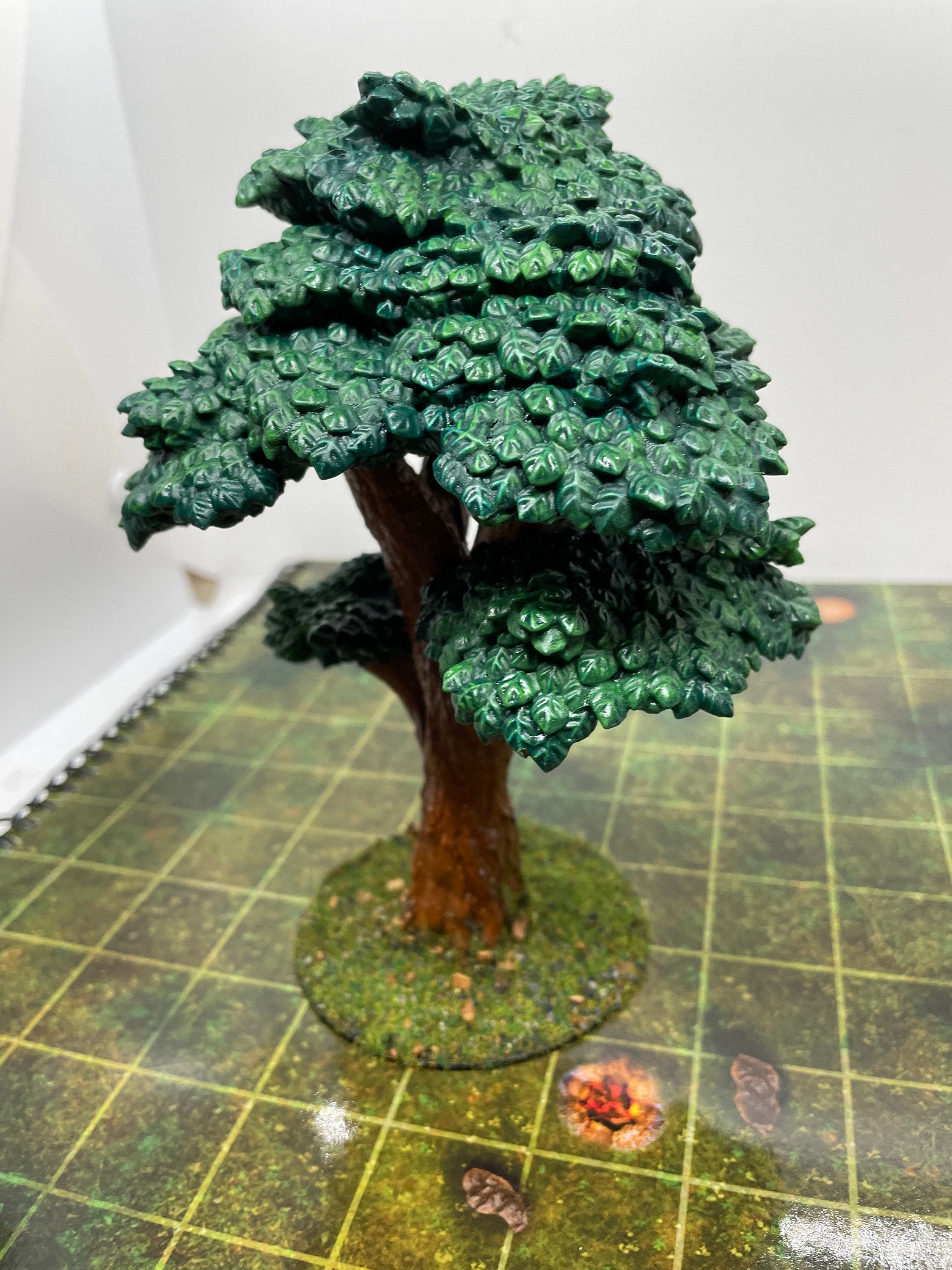 Hand-painted 3D Printed Tree Miniature: D&D Scatter Terrain - Etsy