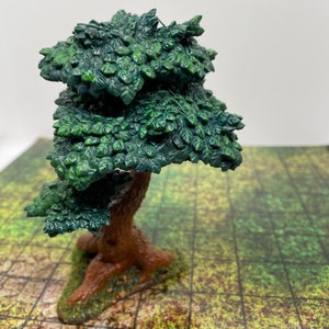 Hand-painted 3D Printed Tree Miniature: D&D Scatter Terrain - Etsy