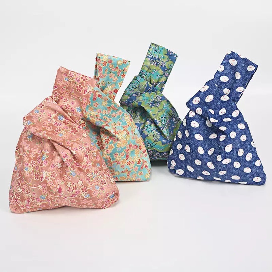 Japanese Style Knot Wrist Bag - Japanese Accessories - Floral - Spring ...