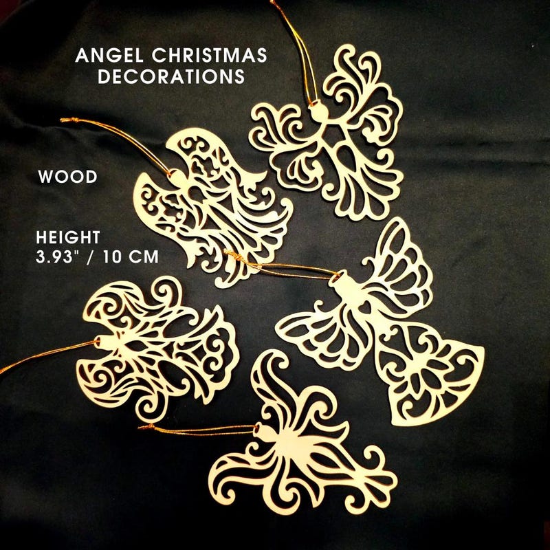 Wooden Angel - Etsy