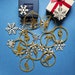 Set of 9 Pole Dance Christmas Ornaments, Glitter Pole Dance Decorations ...