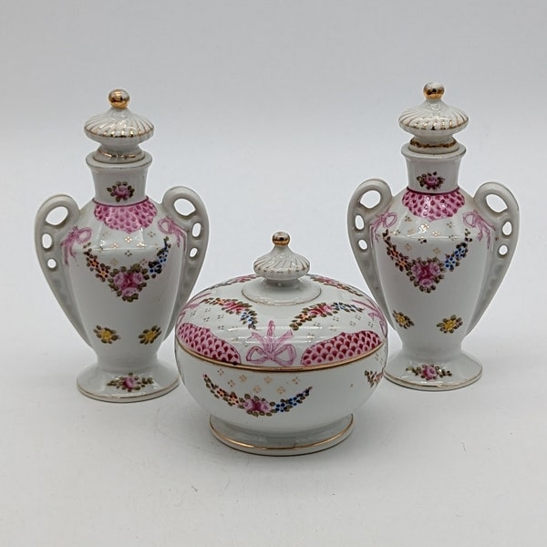 Vintage Vanity Set - Etsy