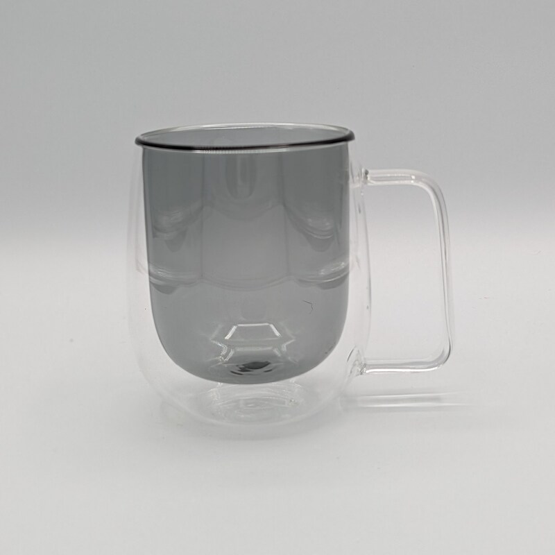 Double Layer Glass Mug - Etsy